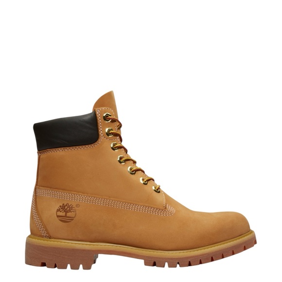 Timberland | Shoes | Timberland Tan And Black Premium Boots Iconic ...